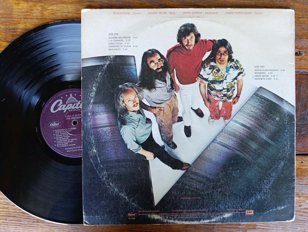 The Section - Fork It Over (USA VG) – Khaya Records