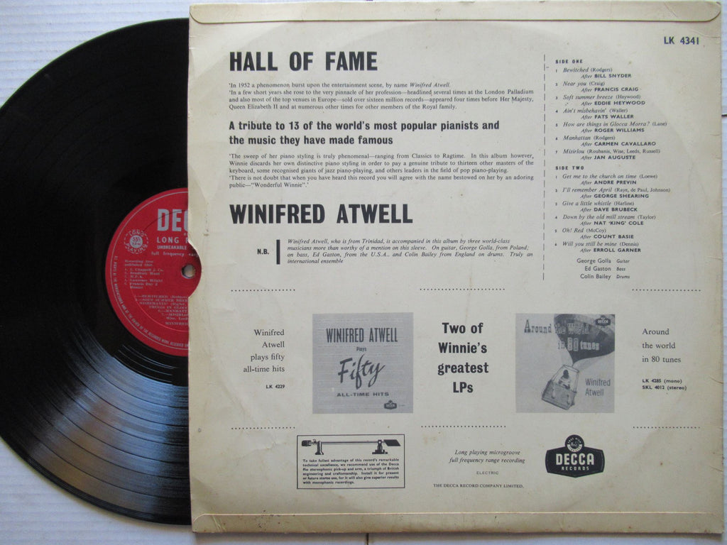 Winifred Atwell | Hall Of Fame (RSA VG-) – Khaya Records